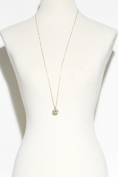 Coco Gold Diamante Necklace - Blue Bungalow NZ