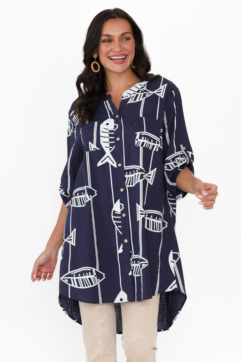 Women's Tunic Tops & Tunic Dresses NZ - Blue Bungalow NZ